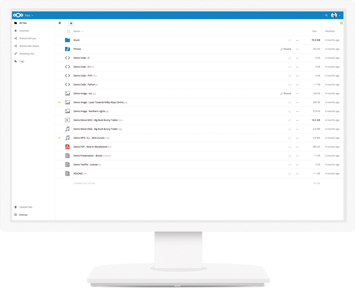 Nextcloud. A safe home for your digital life